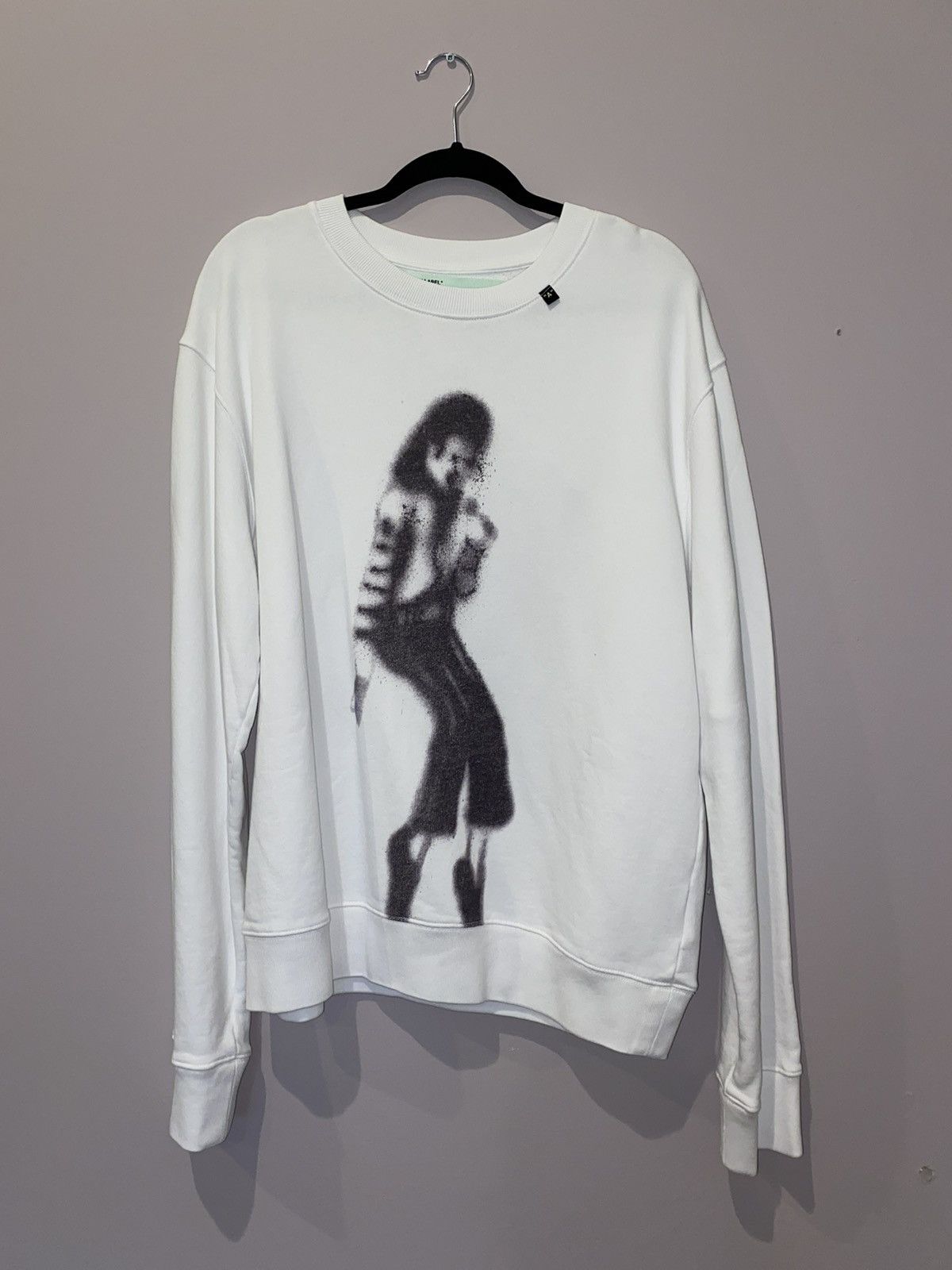 Off-White OFF-WHITE Michael Jackson Crewneck | Grailed