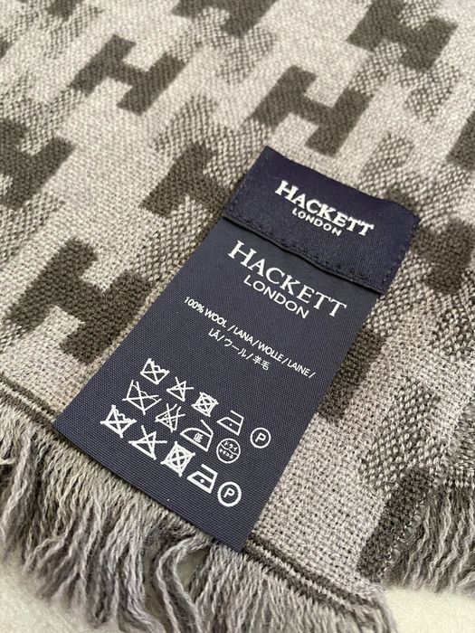 Vintage Hackett scarf monogram Rare 🔥 | Grailed