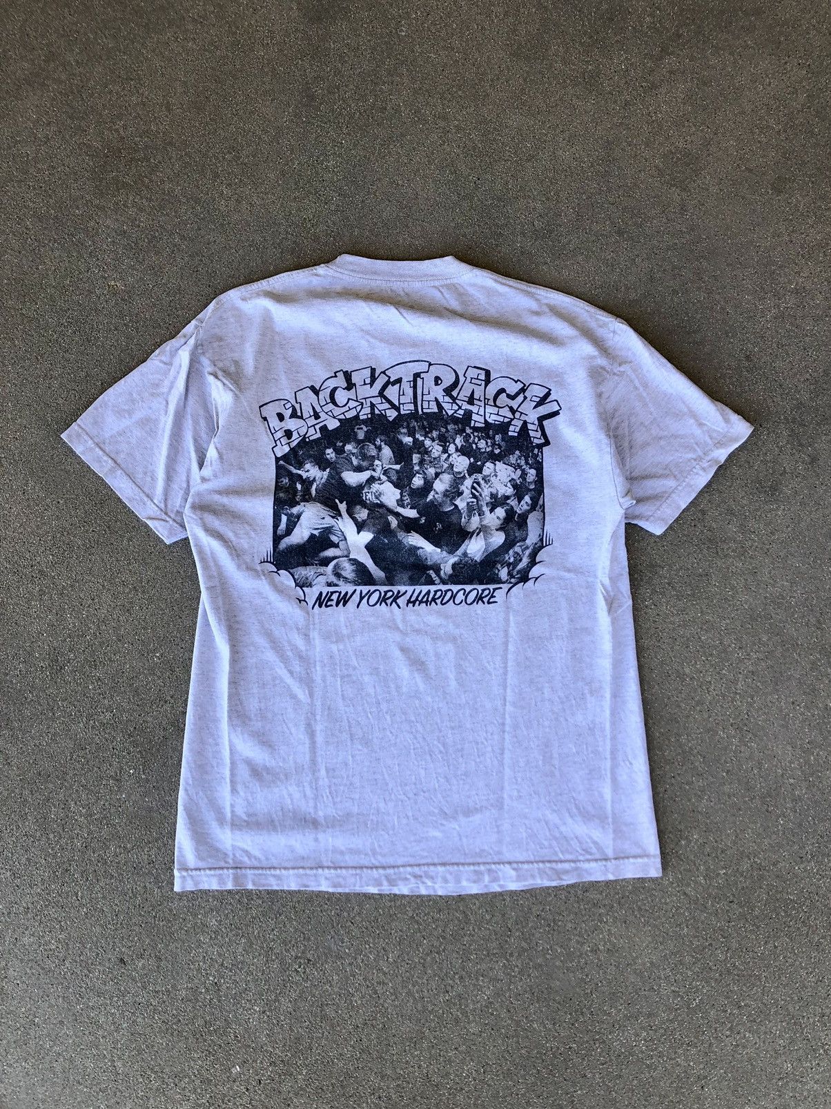 Vintage Backtrack New York Hardcore t shirt | Grailed