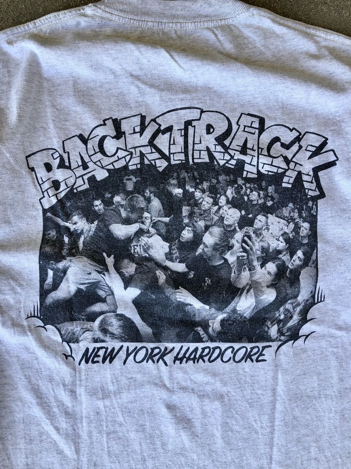 Vintage Backtrack New York Hardcore t shirt | Grailed
