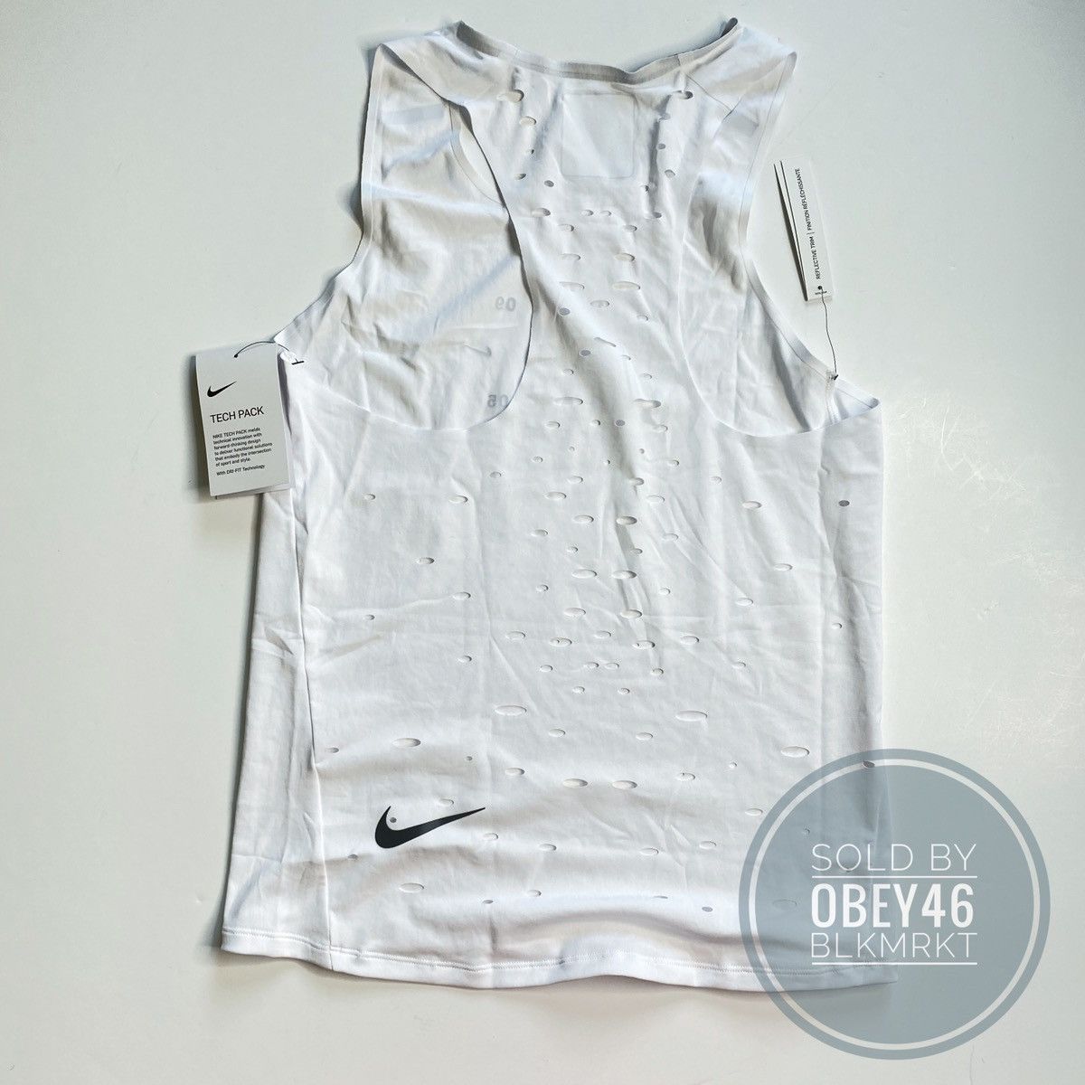 Nike Nike Tech Pack Futura Running Tank Singlet S | Grailed
