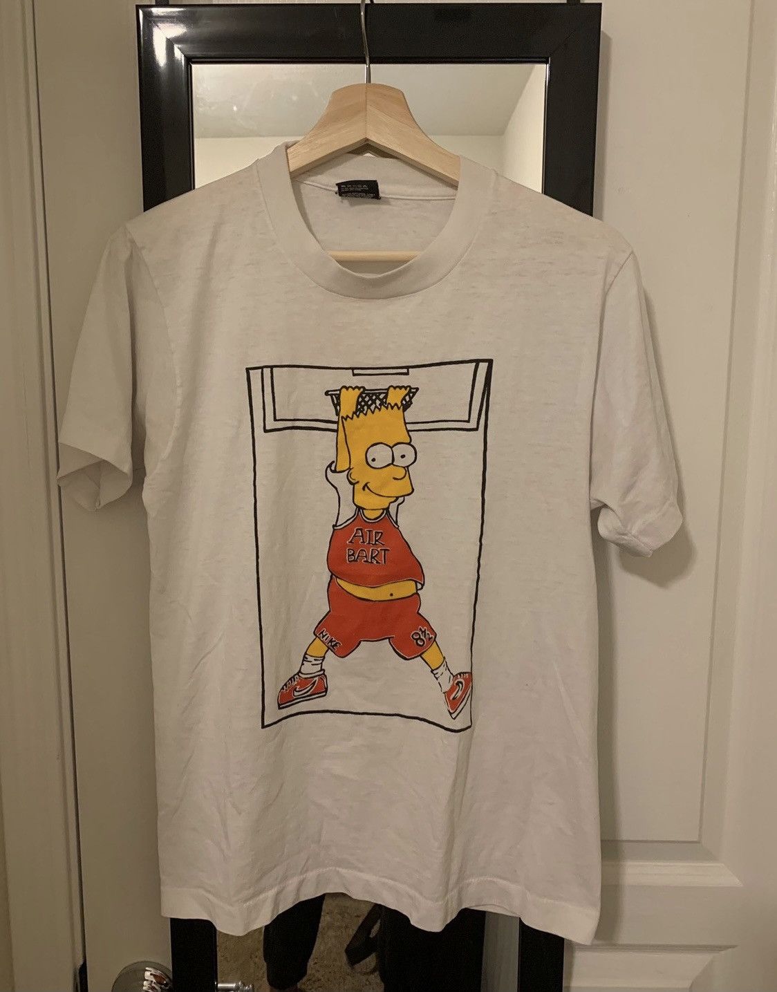 NBA × Nike × The Simpsons Super Rare 🔥 Vintage Bart with Nike Pair ...