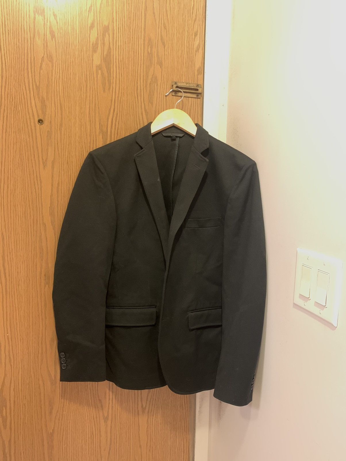 Muji MUJI Slim Fit Blazer Black | Grailed