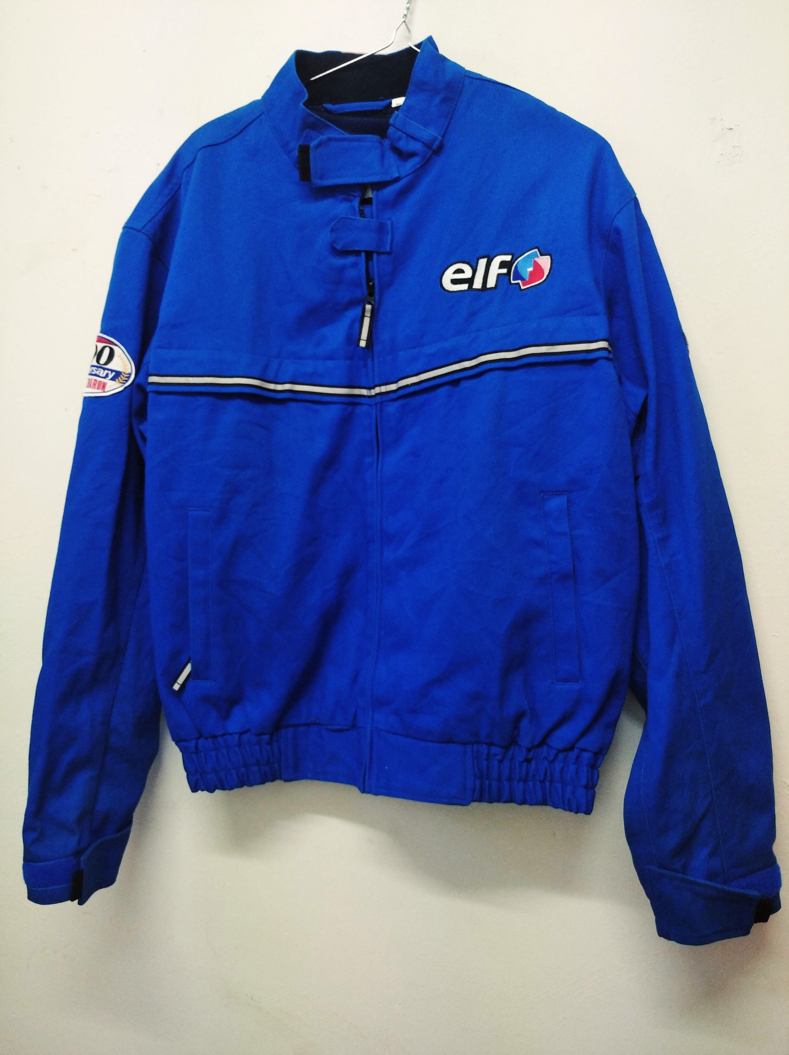 Vintage Vintage elf red Rabon anniversary blue jacket | Grailed