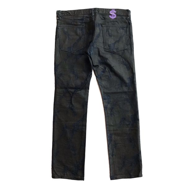 Swagger Swagger Paint Waxed Denim Pants | Grailed