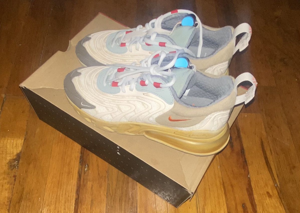 Nike × Travis Scott Air Max 270 React ENG Cactus Trails | Grailed