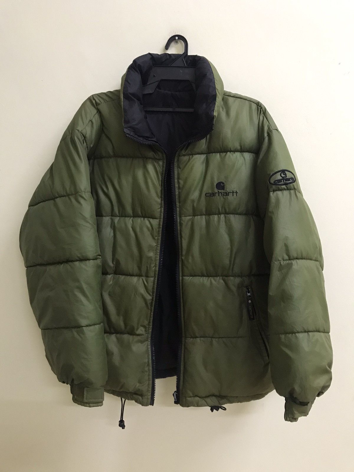 Carhartt × Streetwear Carhartt Reversible Puffer Down Jacket | Grailed