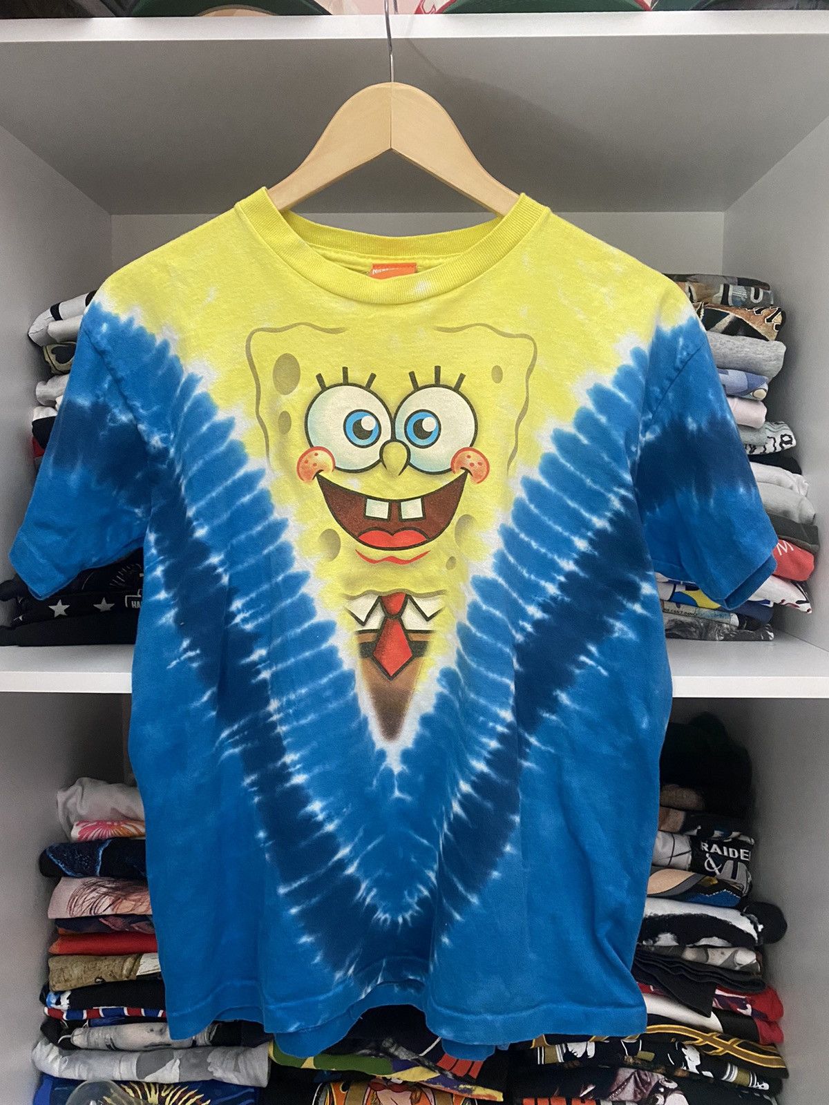 Nickelodeon × Vintage Spongebob Tye Dye t shirt | Grailed