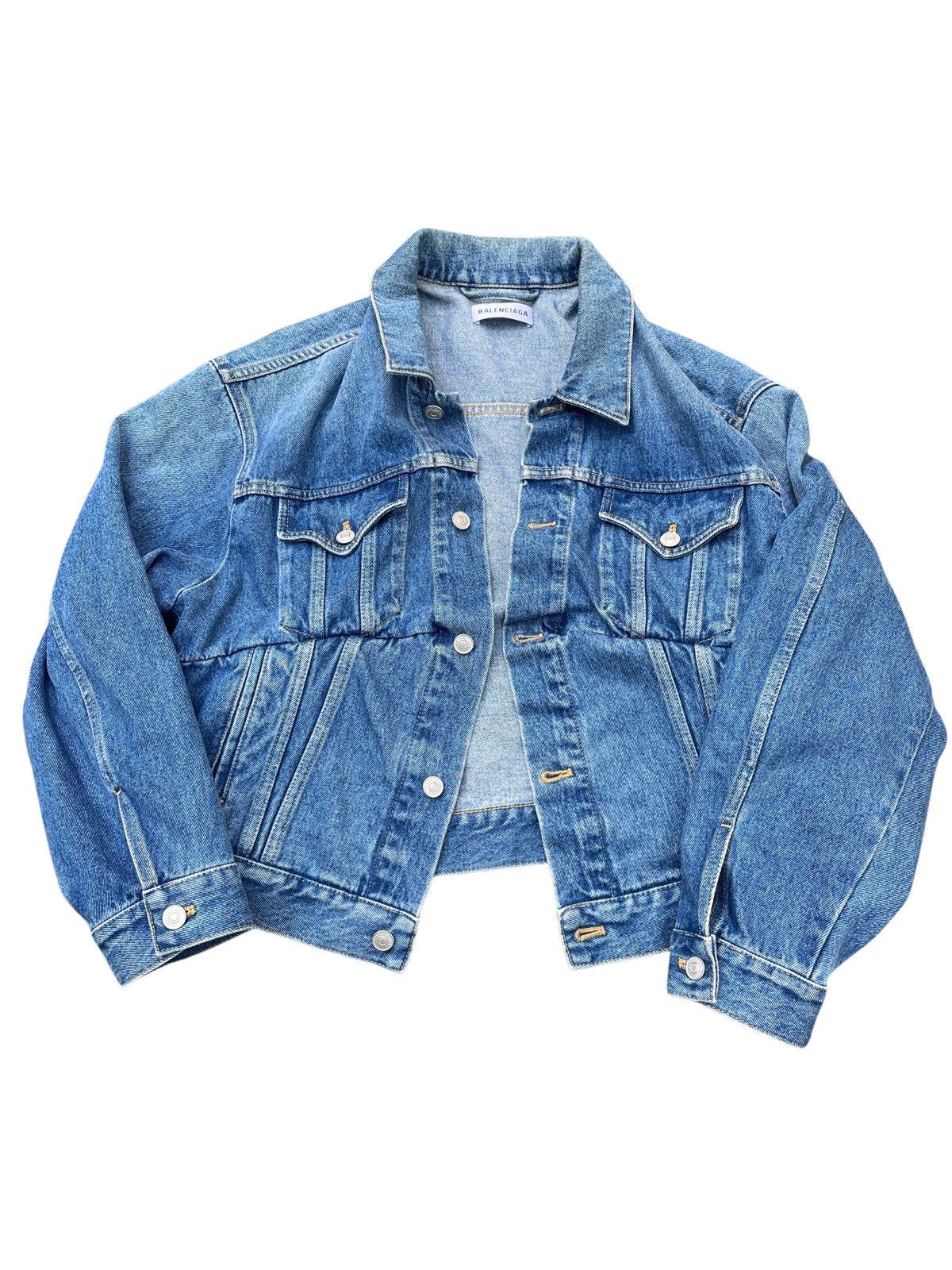 Balenciaga Balenciaga Swing Denim Jacket | Grailed