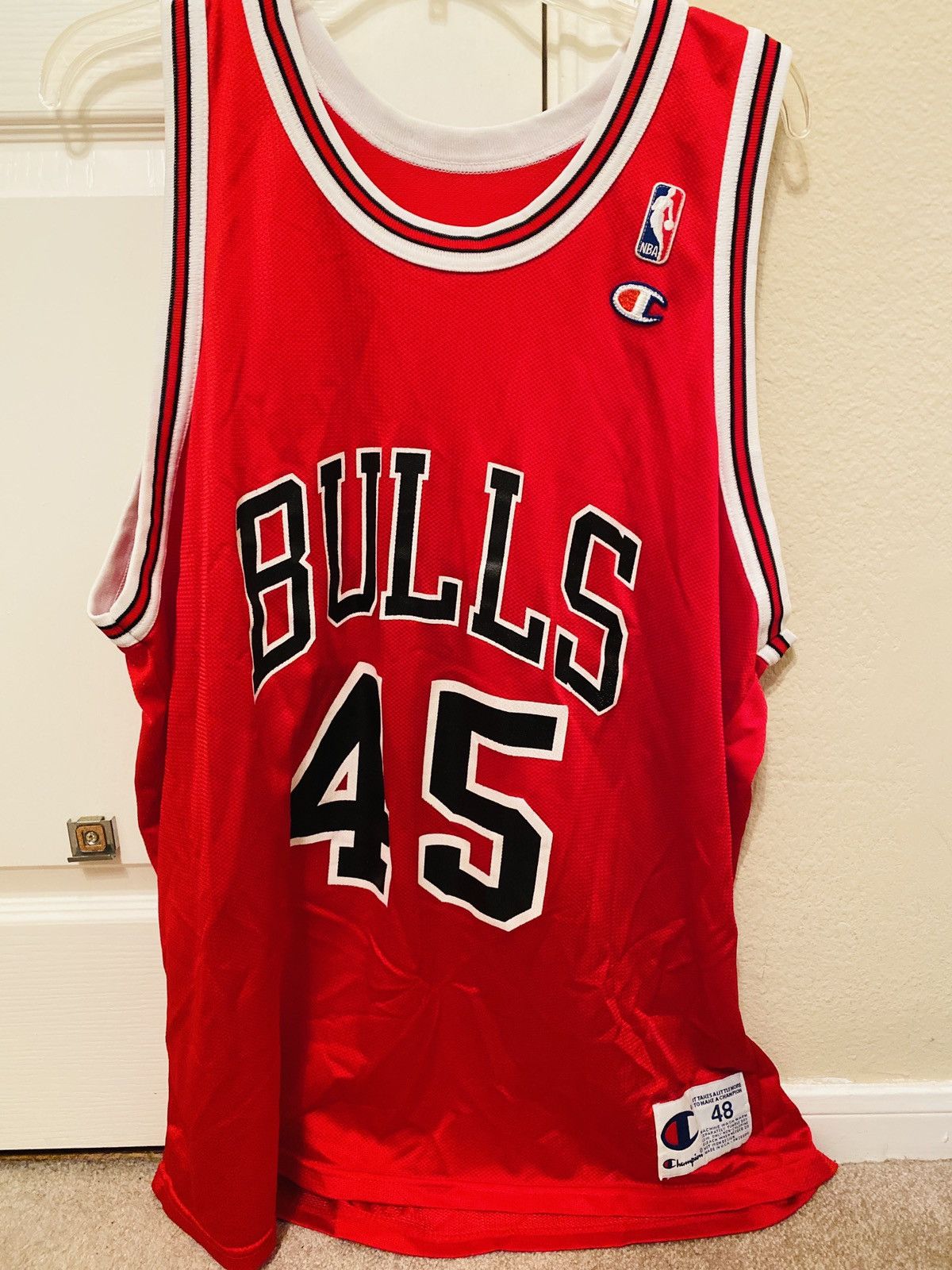NBA VINTAGE Michael Jordan Chicago Bulls 45 Jersey | Grailed