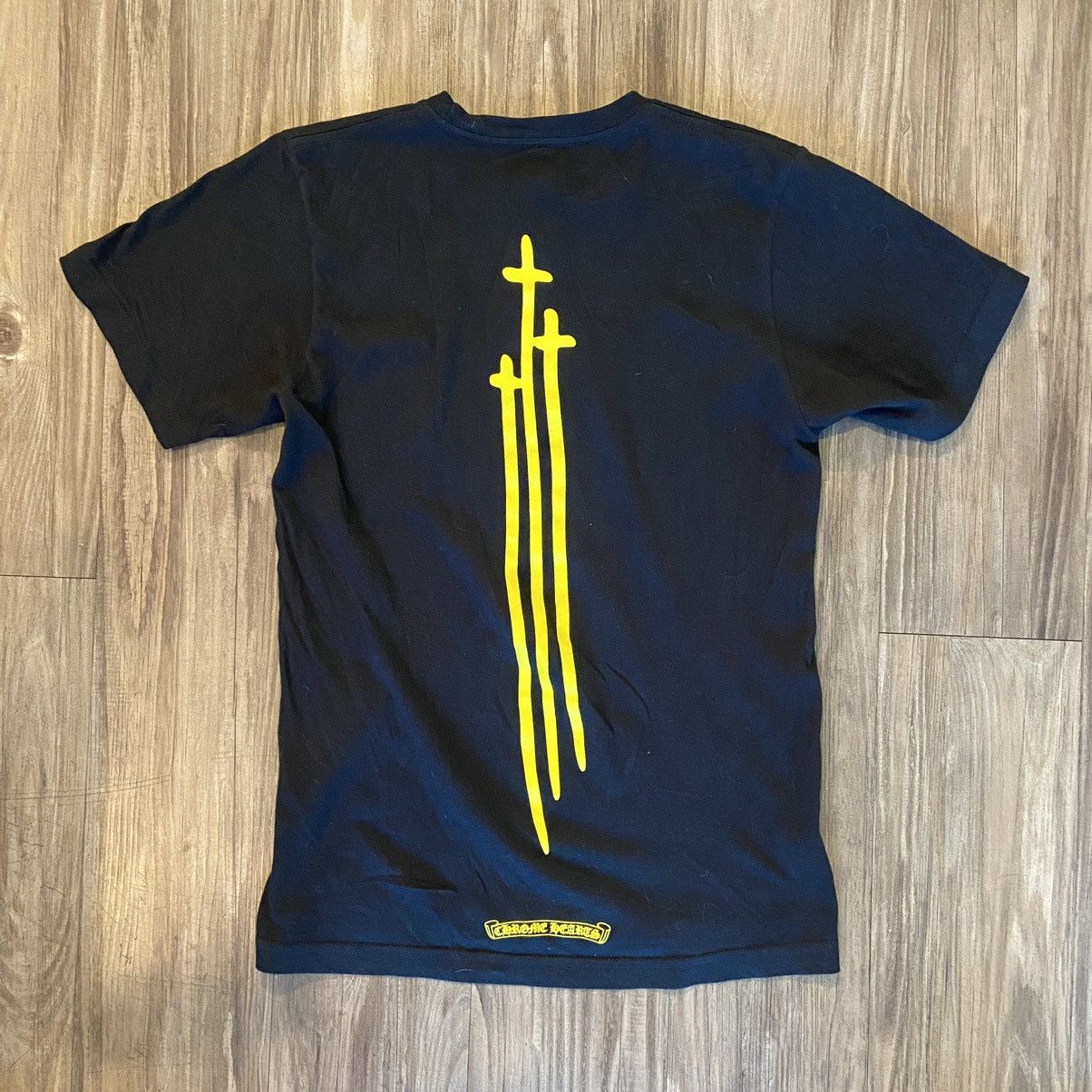 Chrome Hearts Chrome Hearts Yellow RS3 Black T Shirt | Grailed