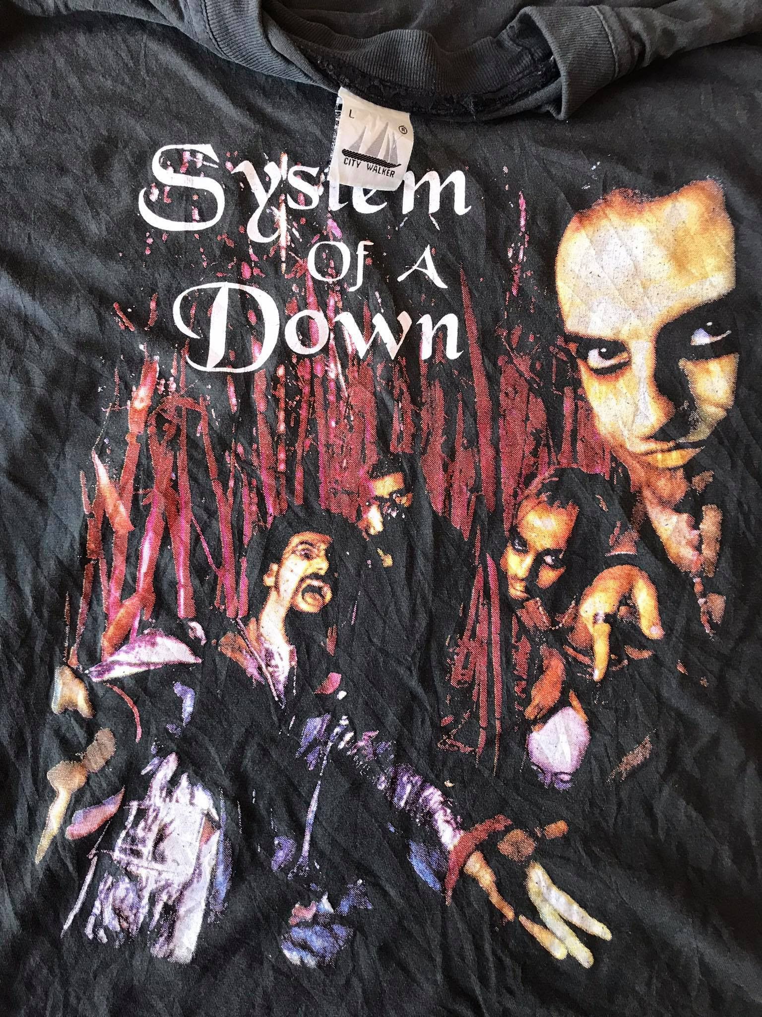 Vintage Vintage 1990s System of A down Shirt | Grailed