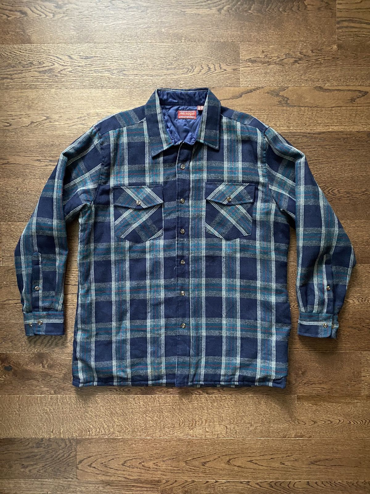 Flannel × Streetwear × Vintage Vintage Allen Wickfield Outdoor ...