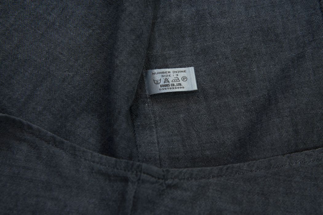 Number (N)ine Number Nine SS01 Gray Button Up | Grailed