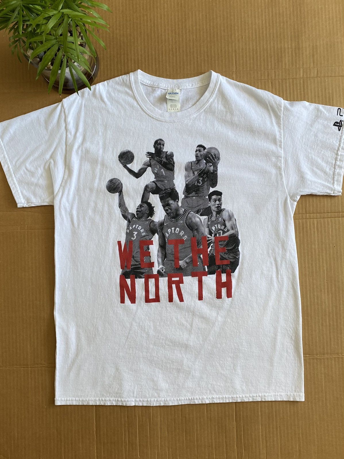 NBA Toronto Raptors We The North Graphic Tee with PS4 Hit Large | Grailed