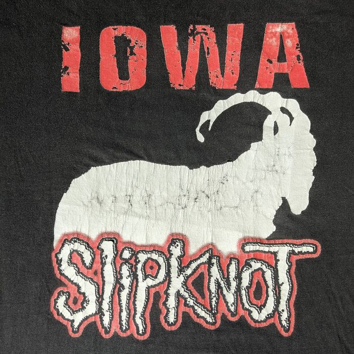 Vintage 2001 Slipknot Iowa Bootleg | Grailed