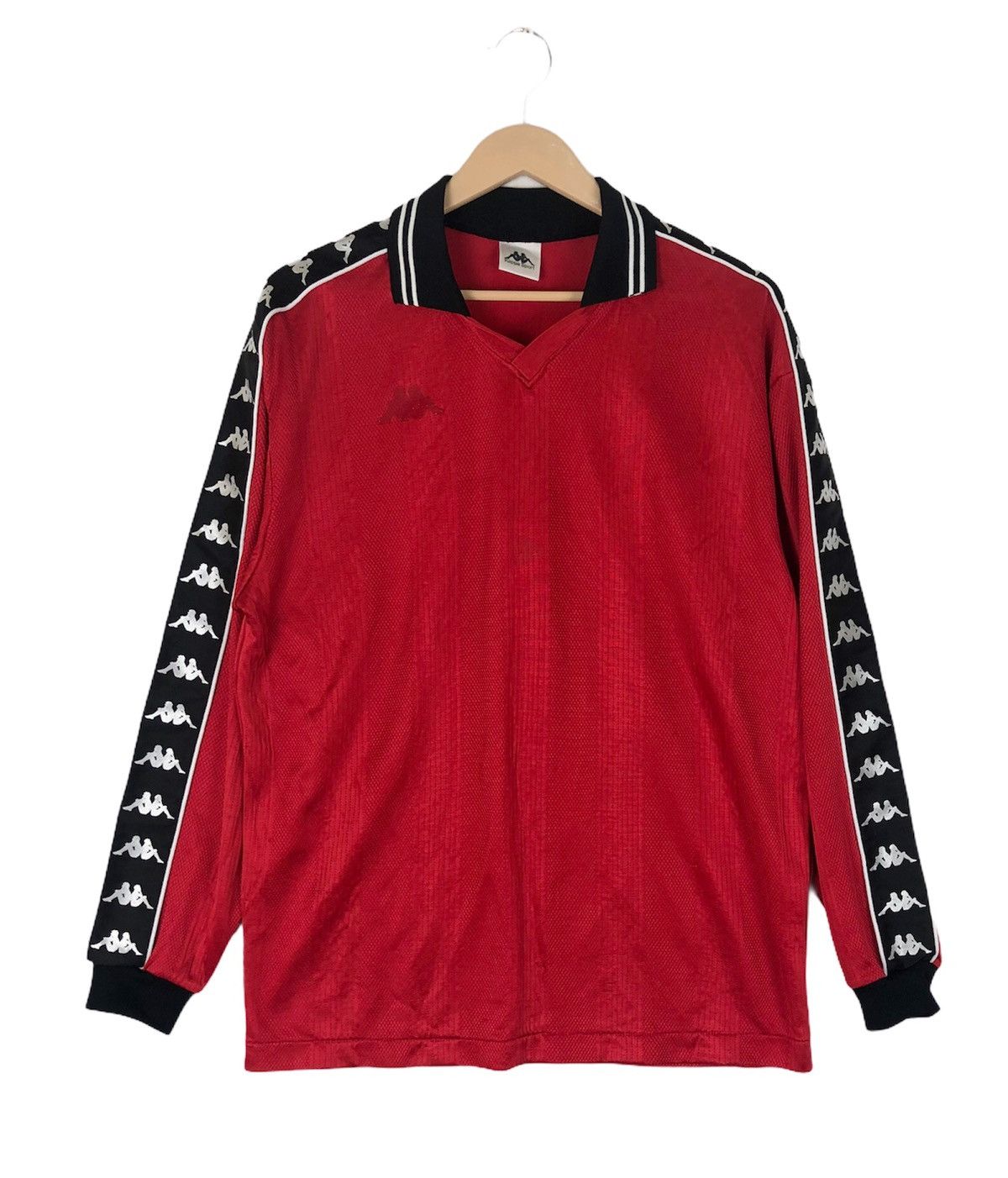Vintage Vintage Kappa Side Tape Jersey | Grailed