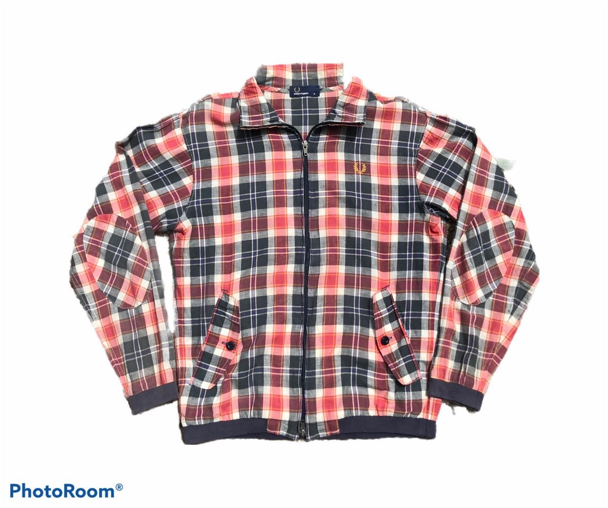 Fred Perry Fred Perry Port Checkered Harrington Jacket Mods UK Soul ...