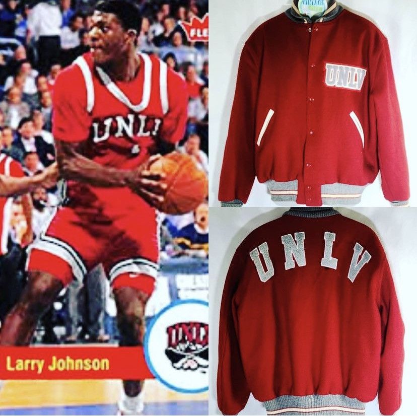 Chalk Line × Nike × Vintage vintage UNLV varsity Jacket jersey johnson ...