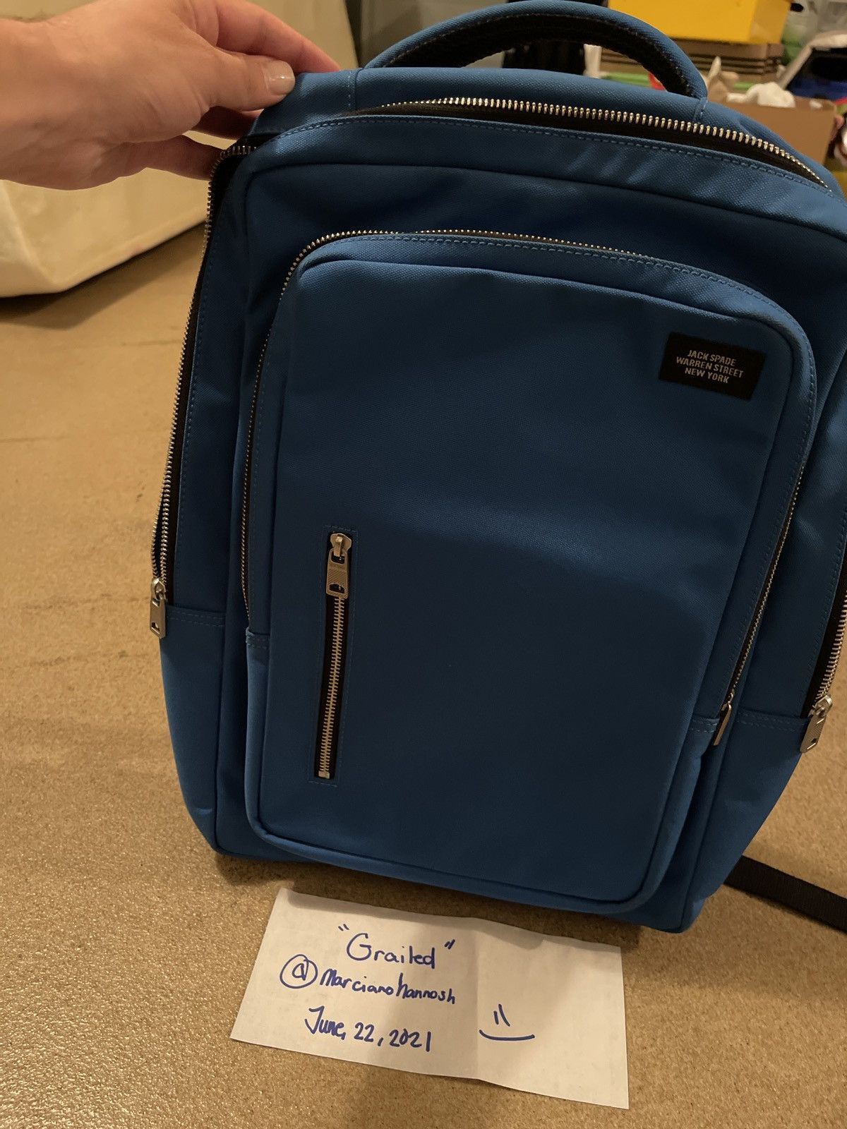 Jack Spade Jack spade Blue Backpack | Grailed