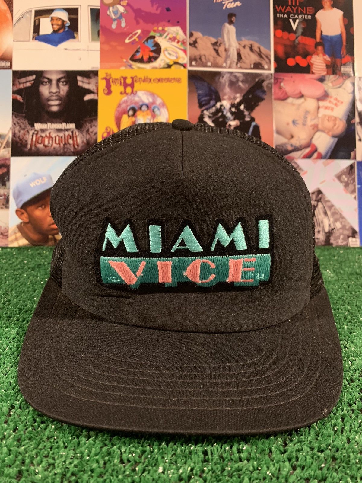 Snap Back × Vintage Vintage 1980s Miami Vice Embroidered SnapBack | Grailed
