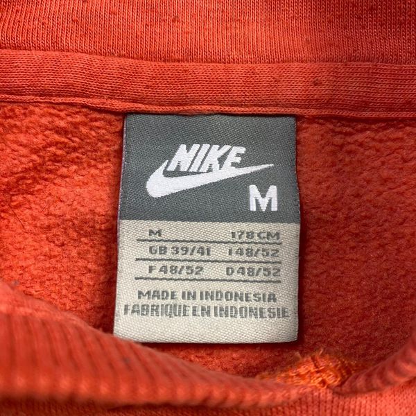 Nike Nike Vintage Orange Logo Hoodie | Grailed