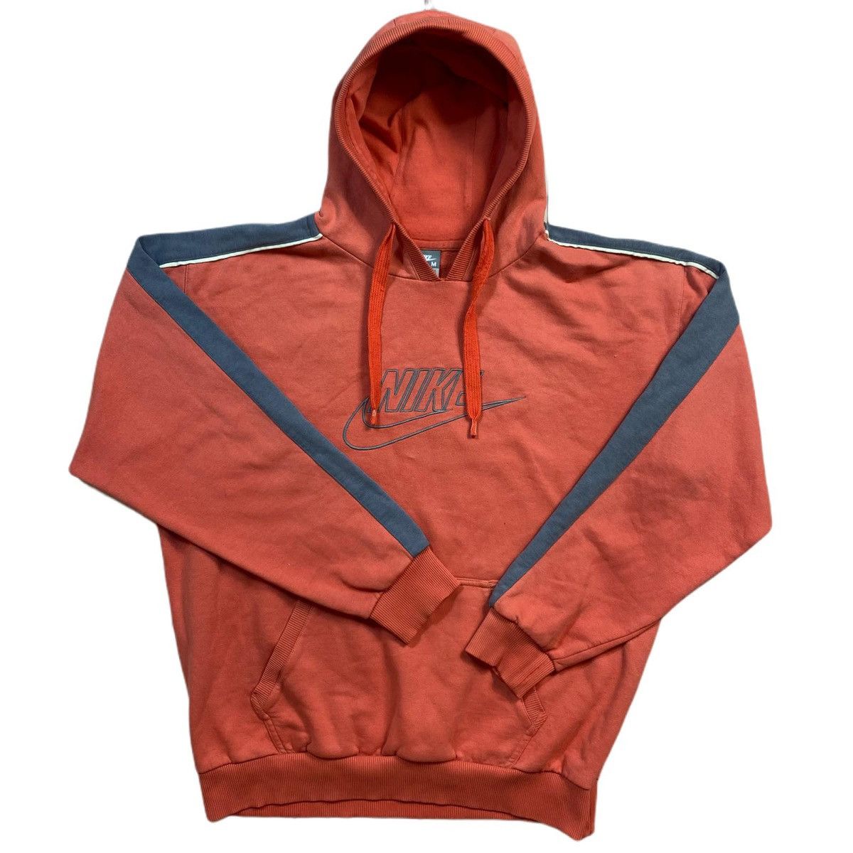 Nike × Streetwear × Vintage Nike Vintage Orange Logo Hoodie | Grailed