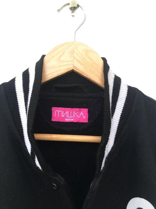 Mishka Vintage Varsity Mishka MNWKA Moon Eyes 78 big logo | Grailed