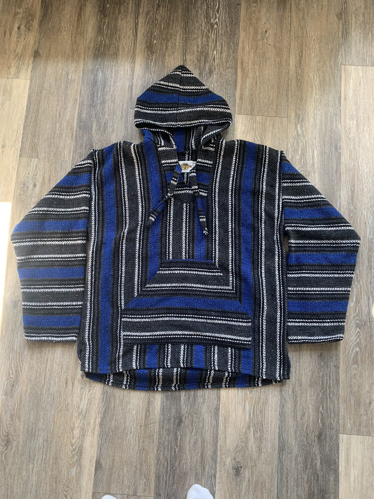 Earth Ragz × Handmade × Vintage Vintage Earth Ragz Drug Rug Black ...