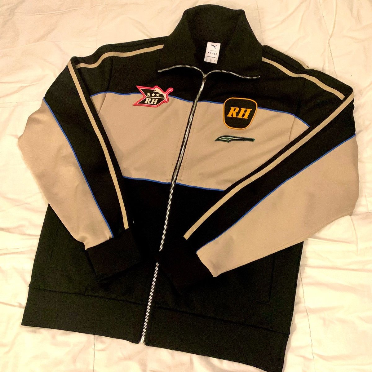 Puma × Rhude × Streetwear RHUDE X PUMA PANELED TRACK JACKET 🔥 | Grailed