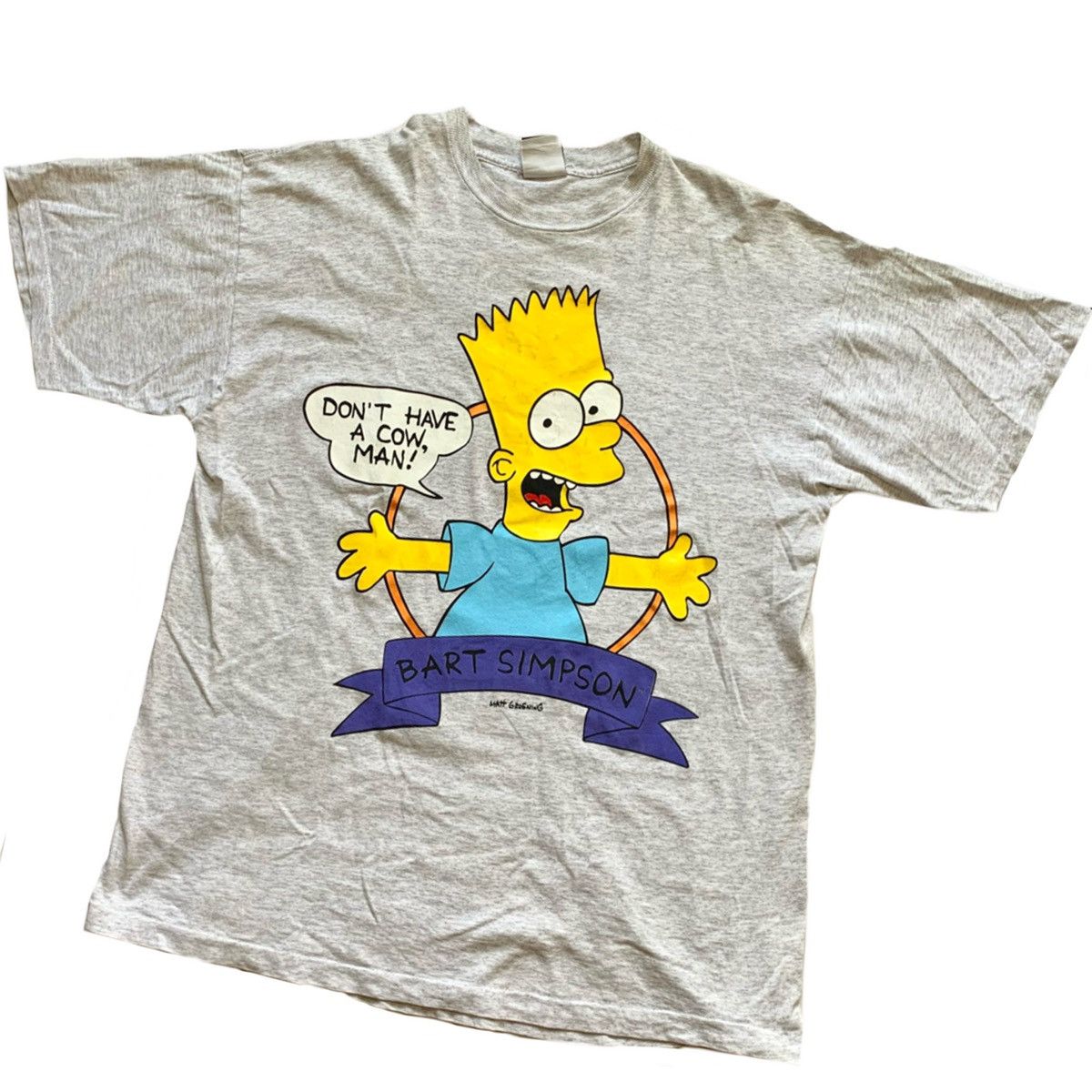 Vintage Vtg 90s The Simpsons - Bart Simpson shirt vintage cartoon | Grailed