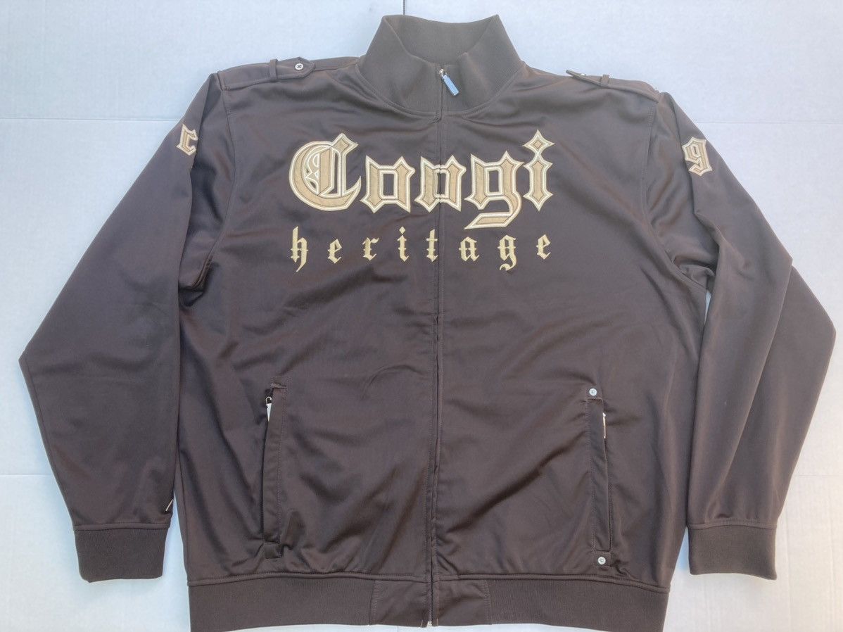Coogi 2000s Brown Coogi Track Jacket | Grailed