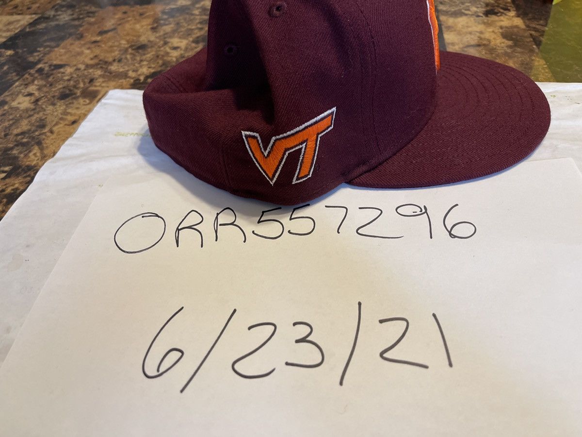 New Era New York Yankees Virginia tech side patch 7 3/8 | Grailed
