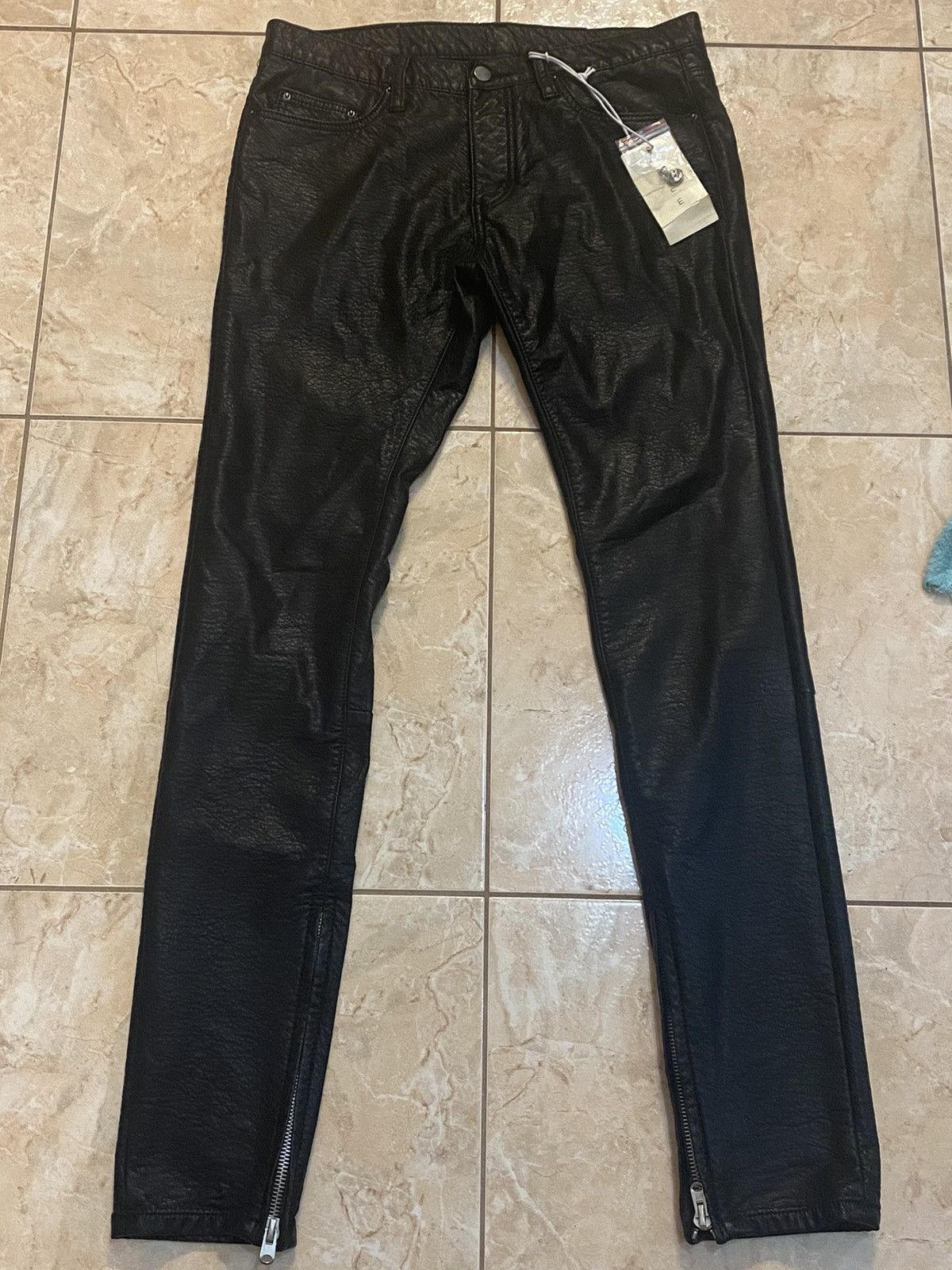 MNML Mnml M134 Leather Pants | Grailed