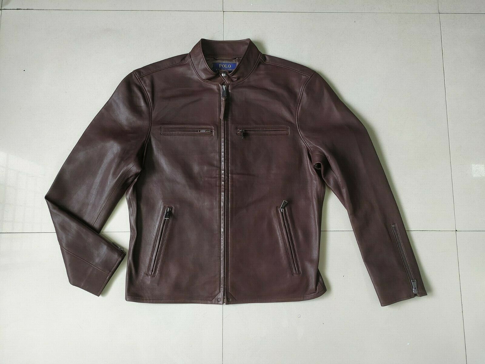 Polo Ralph Lauren Polo Ralph Lauren Leather Café Racer Jacket $698 ...