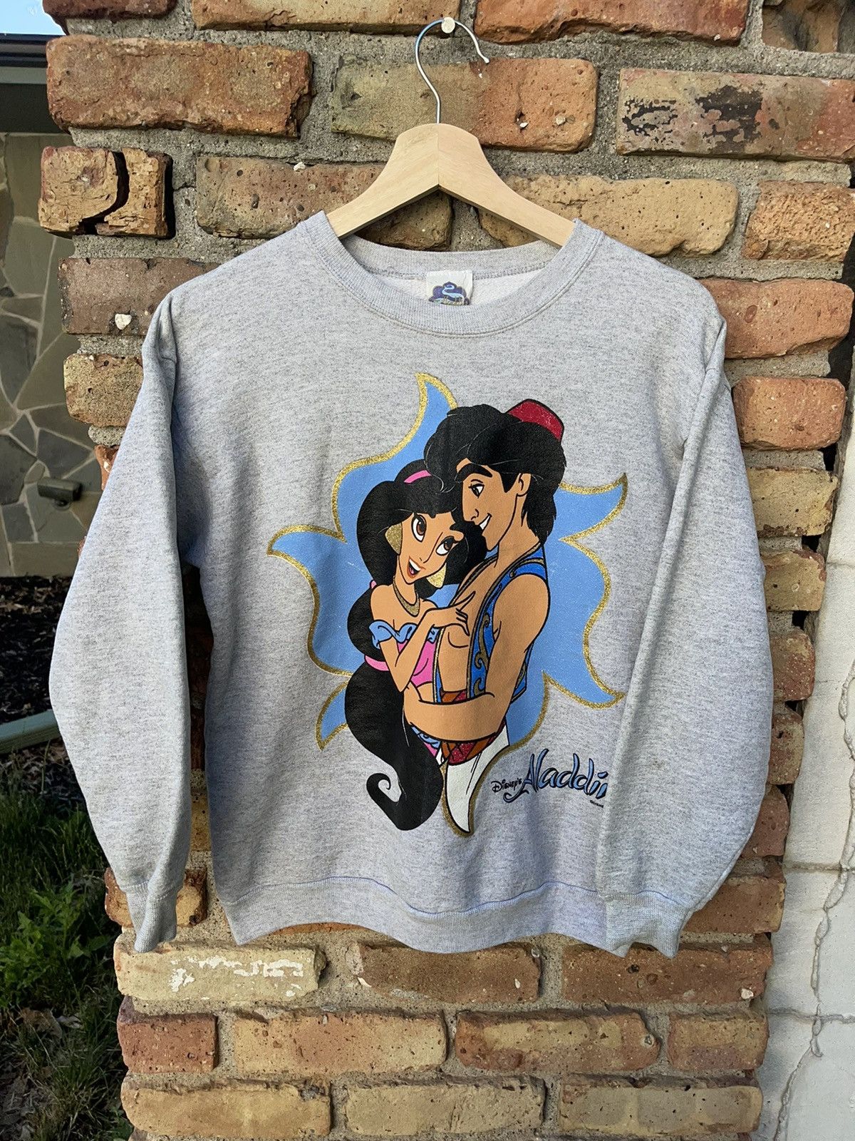 Disney × Vintage Vintage 90s Aladdin crewneck RARE!! | Grailed