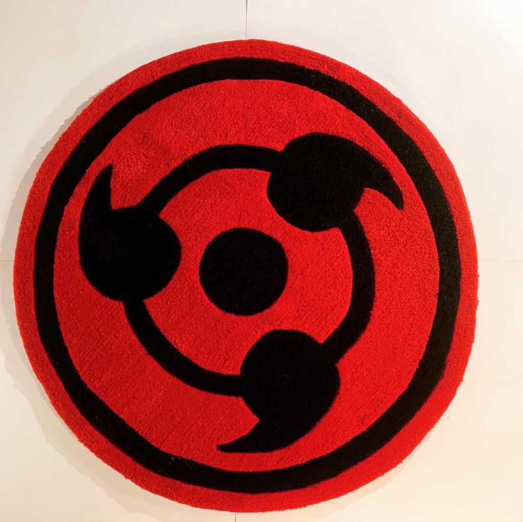 Hypland Hypland x Naruto True Sharingan Rug | Grailed