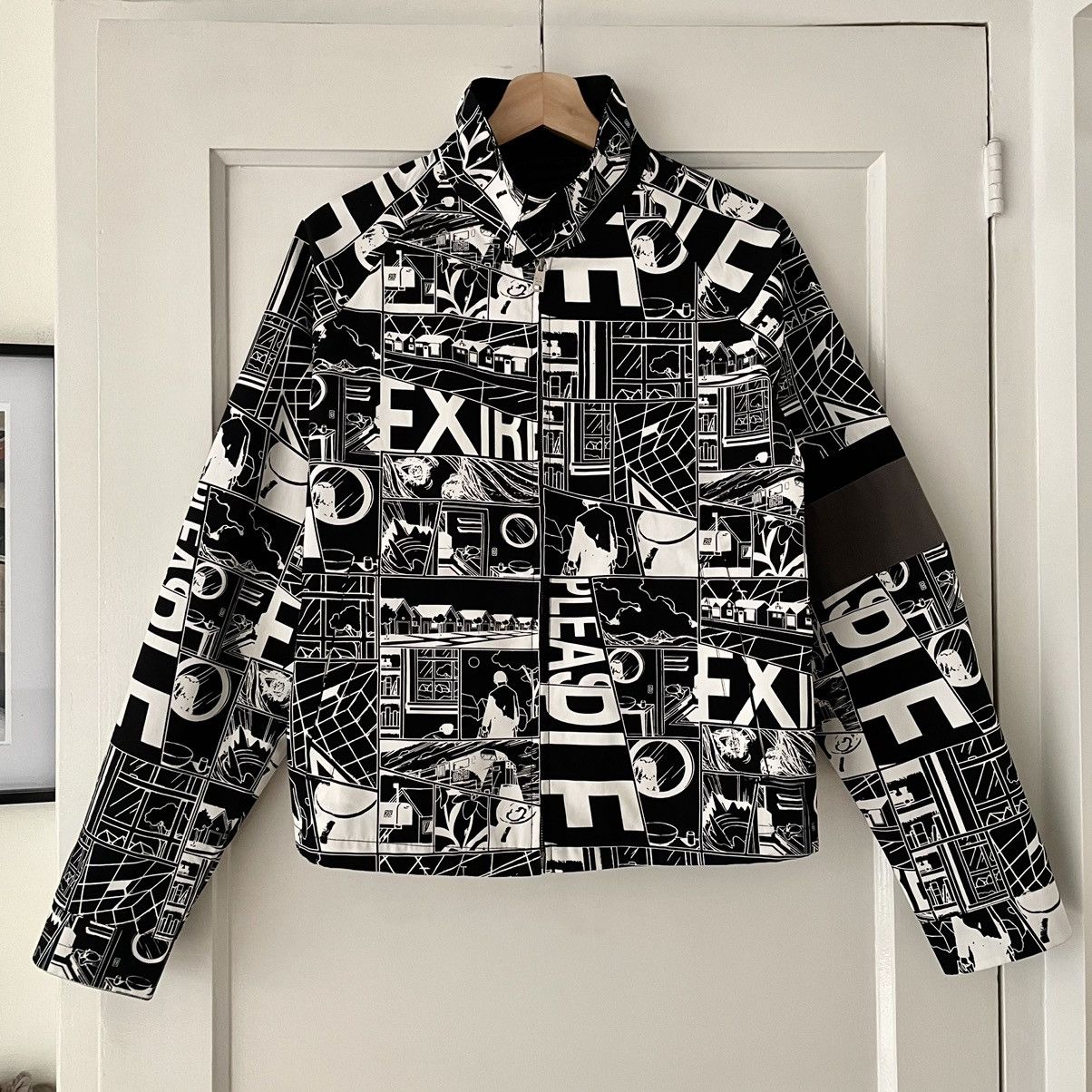 Prada Prada S/S’18 Pop Divisa Comics Patch Harrinton Jacket | Grailed