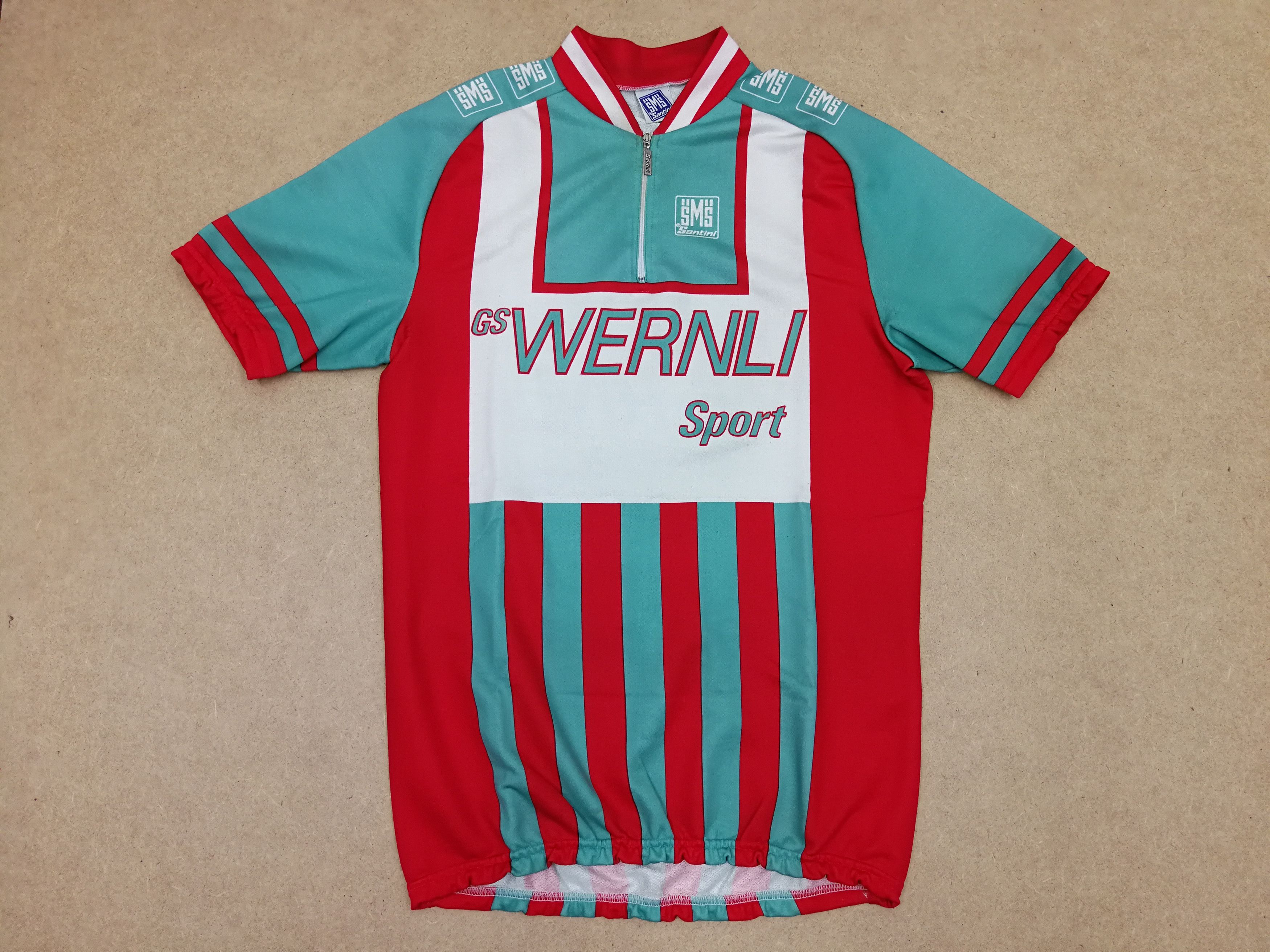 Vintage Vintage Santini Cycling Jersey GS Wernli Sport Italy | Grailed