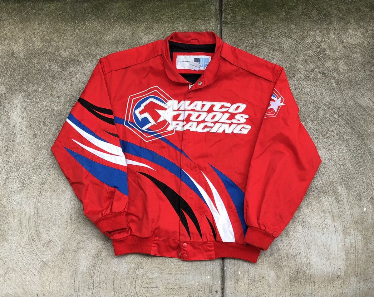Streetwear × Vintage Vintage Matco Tools Racing Zip-up Jacket | Grailed