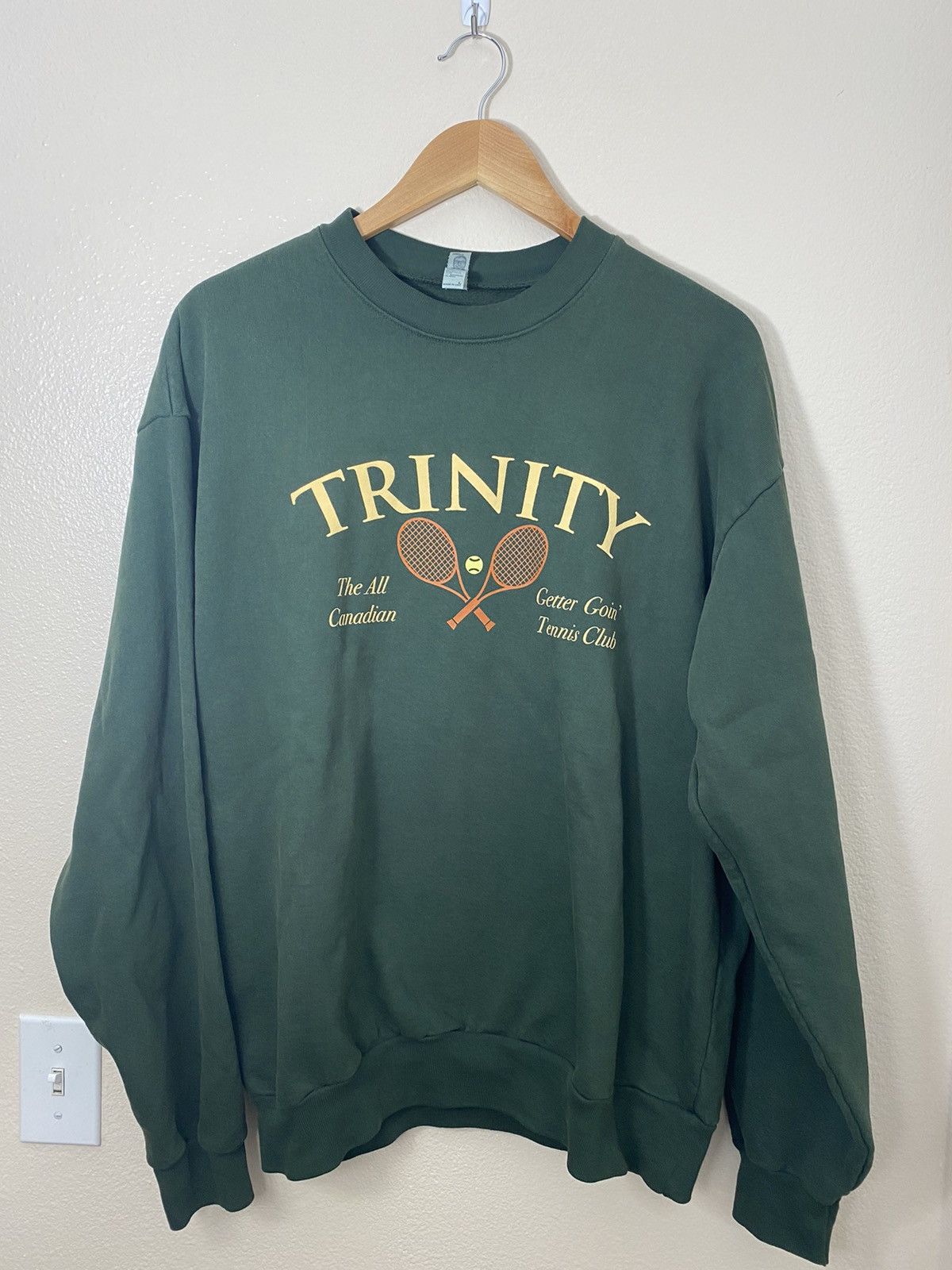 Streetwear Levi Bent Lee Kai Trinity label tennis Crewneck Sweatshirt ...
