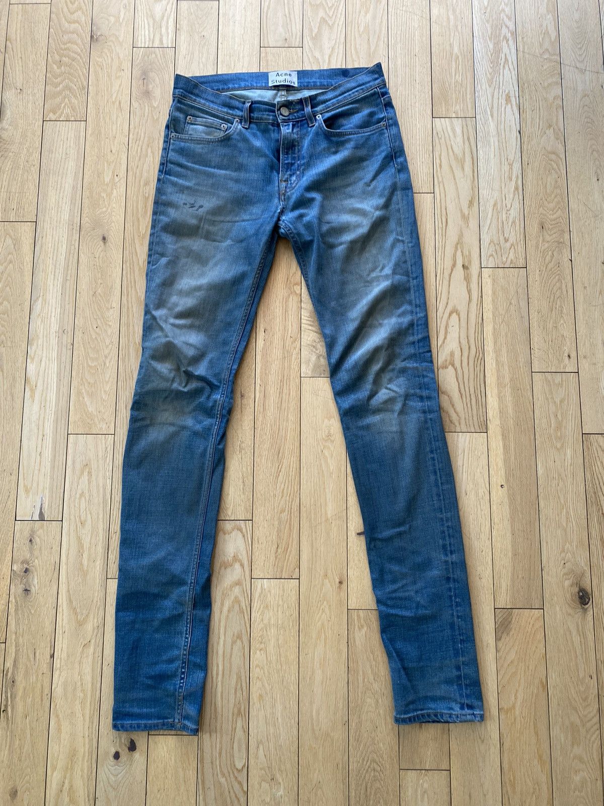 Acne Studios Acne Studios Ace LT Prince Light-wash Denim Jeans 30/34 ...