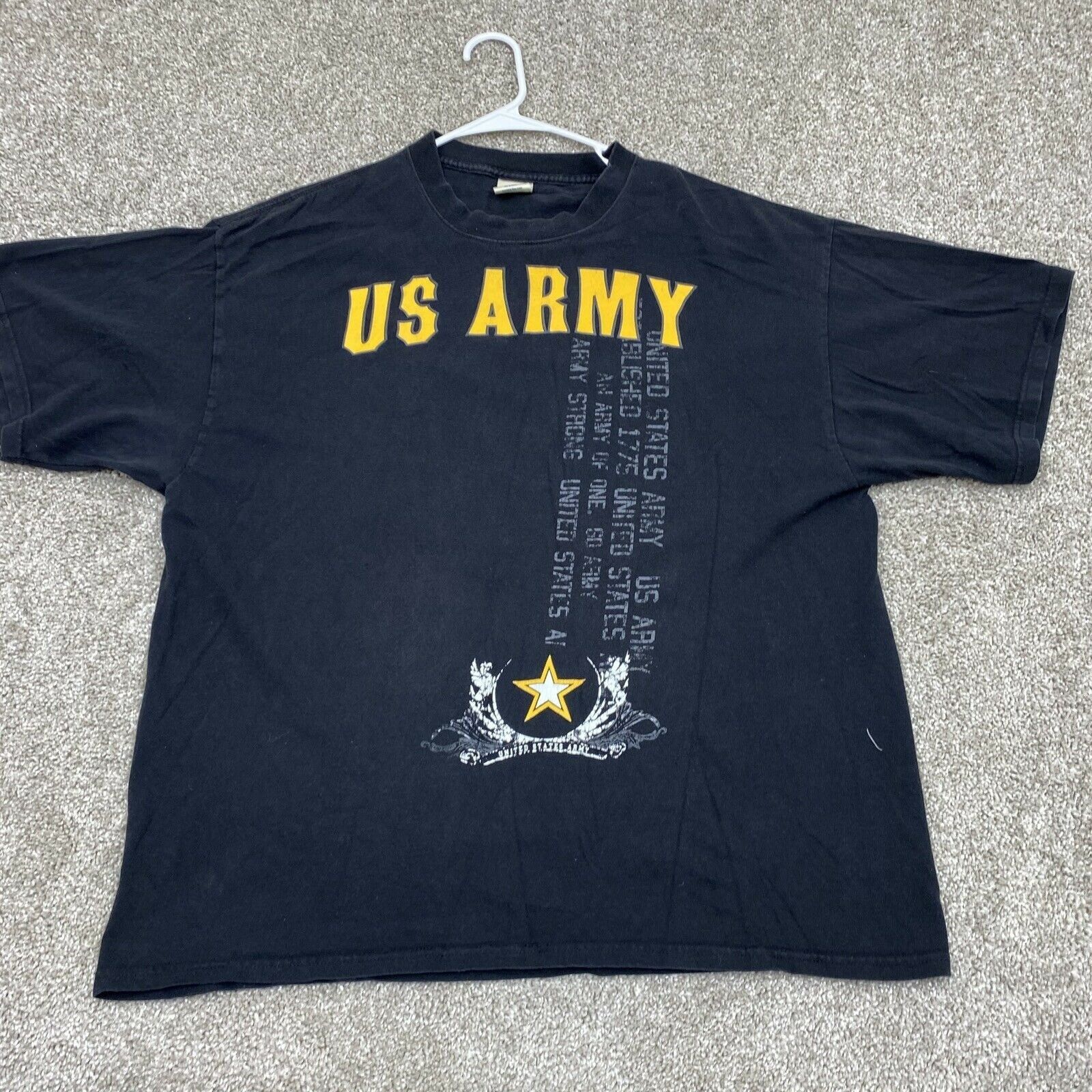 Other US Army Shirt Adult Extra Large Mens Black | Grailed