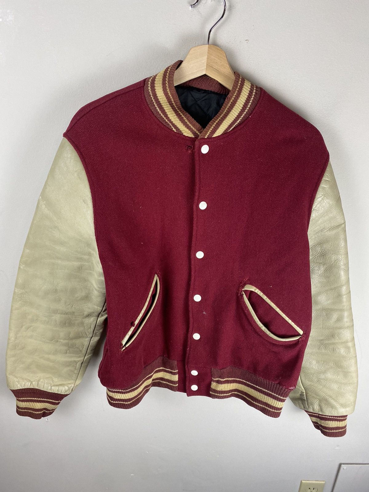 Varsity Jacket × Vintage Vintage 50s-60s Sweeney Sportswear Varsity ...