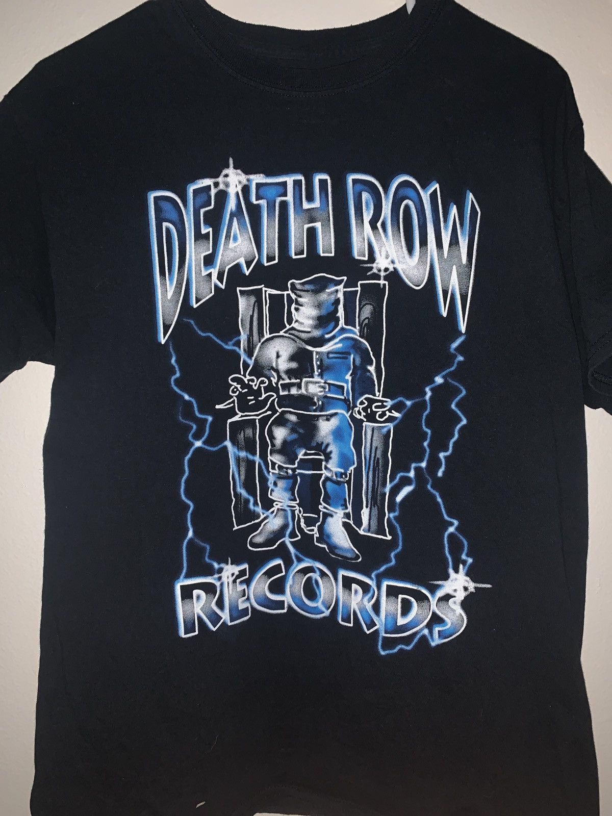 Death Row Records Death Row Record Lightning T-shirt | Grailed