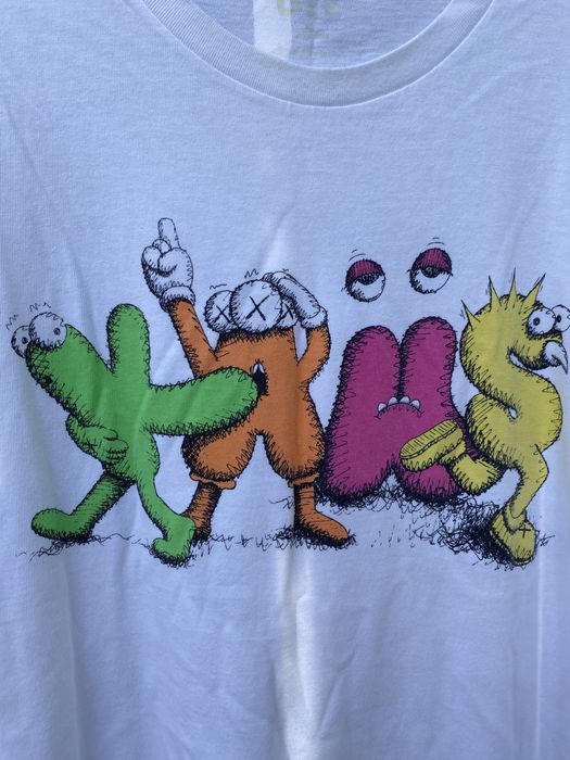 Uniqlo Uniqlo Kaws Font Logo | Grailed