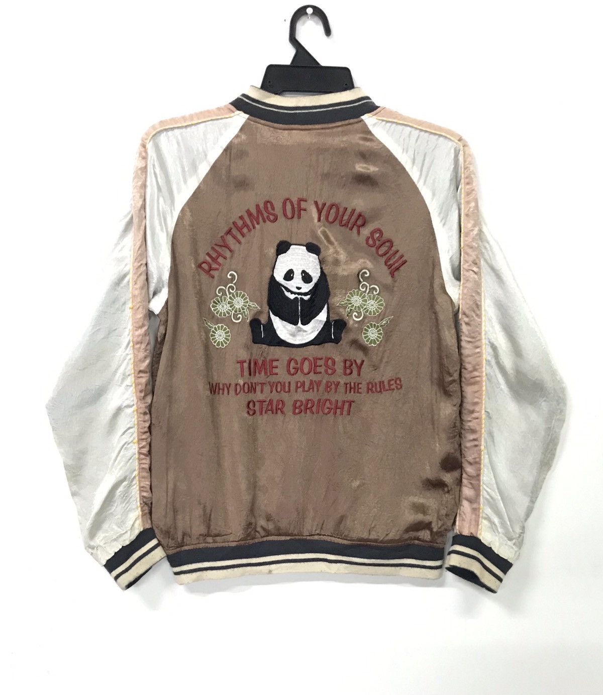 Japanese Brand × Sukajan Souvenir Jacket Sukajan Bear/Panda Reversible ...