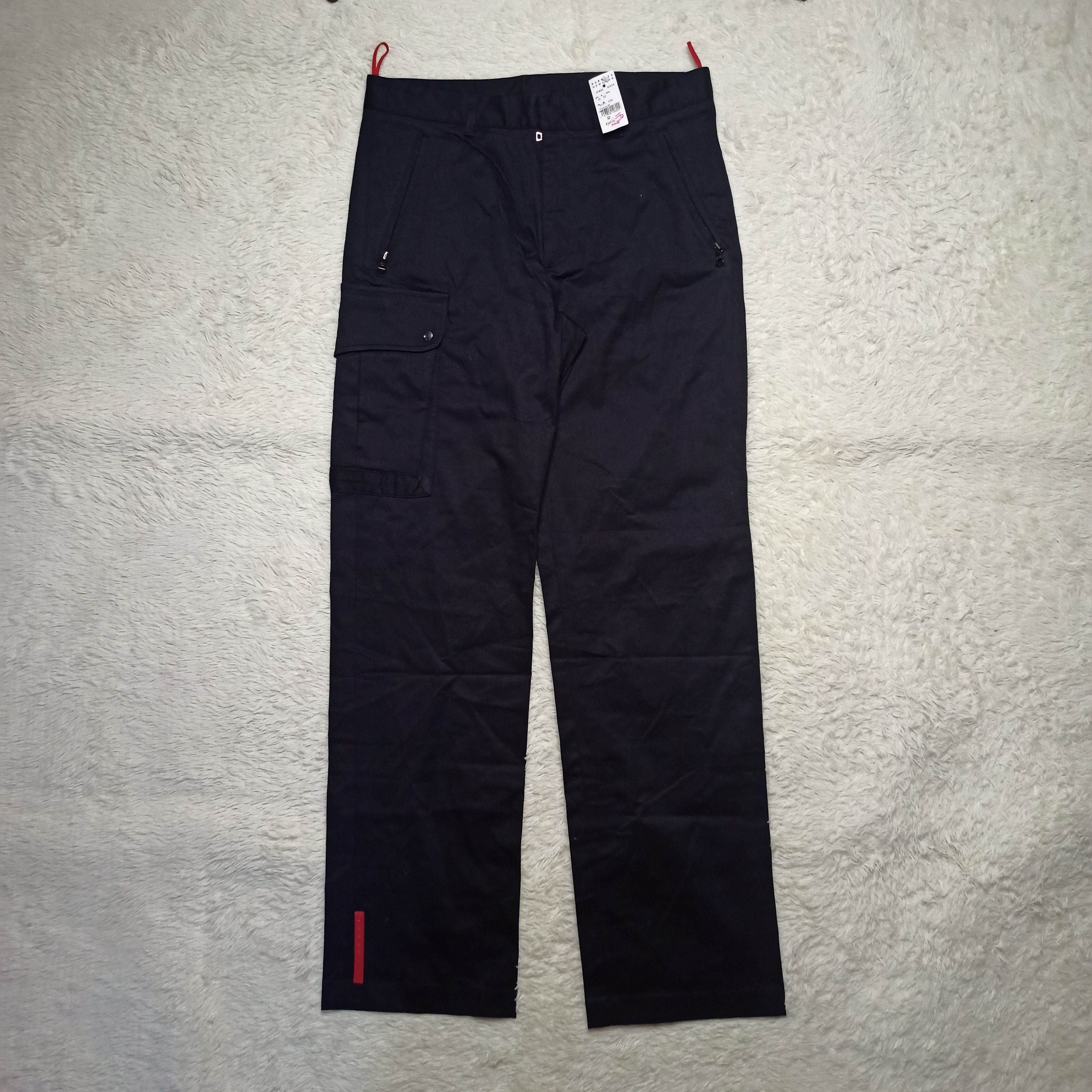 Prada Prada Red Tape Cargo Pants | Grailed