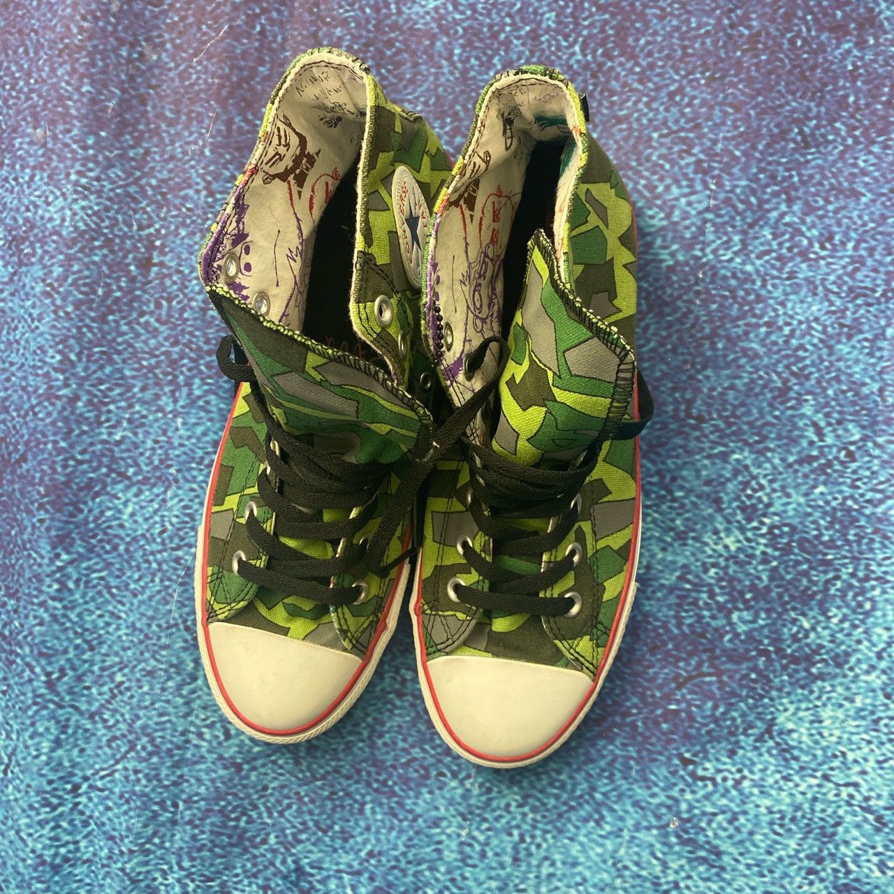 Converse Gorillaz X Converse hi top shoe | Grailed