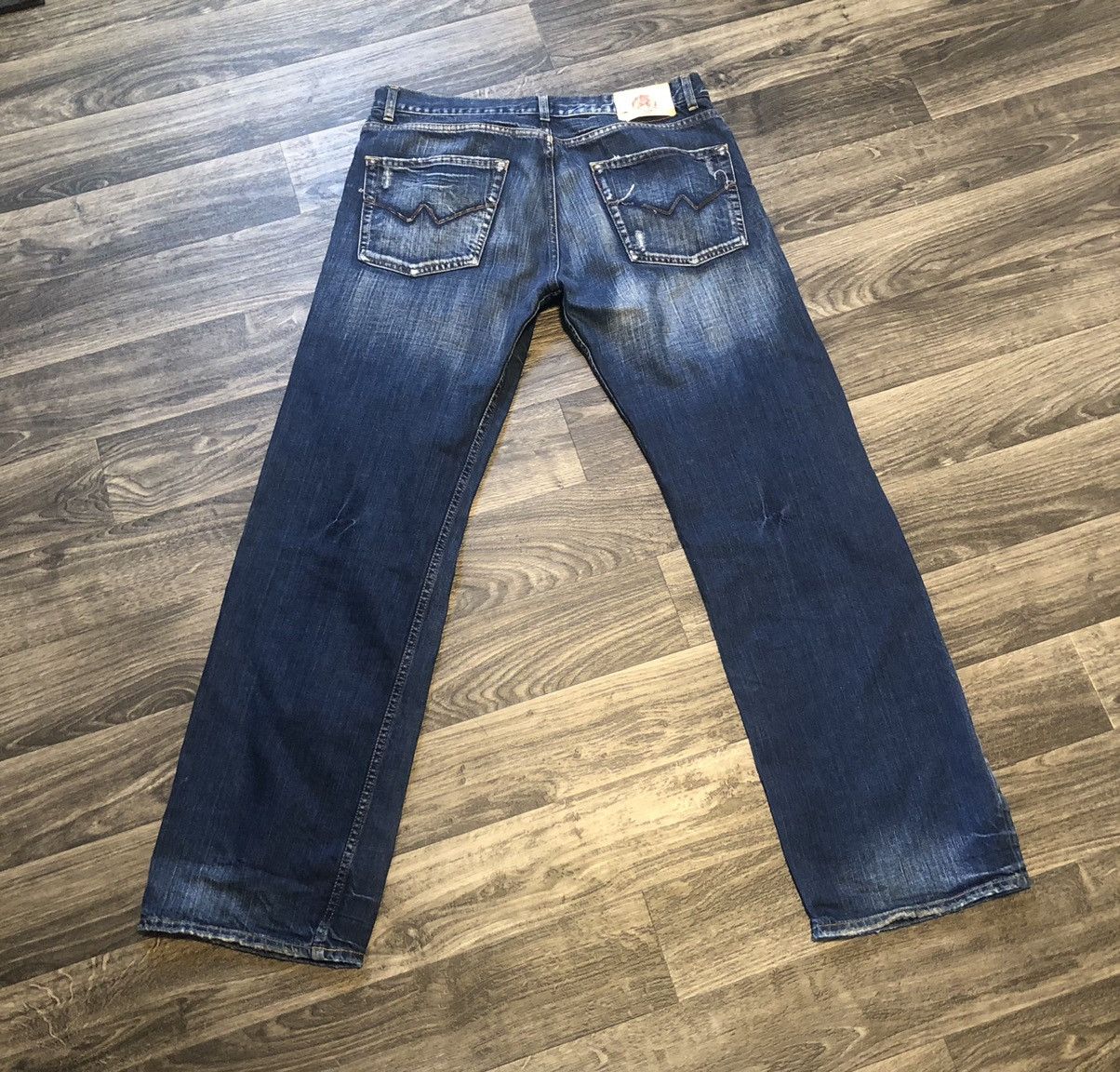 Vintage Vintage Men’s Japan Rags Jeans 100% Cotton 36x32 Archive | Grailed